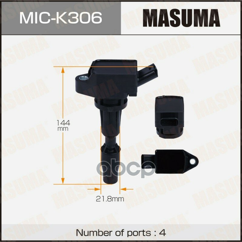 Катушка зажигания Masuma арт. MIC-K306