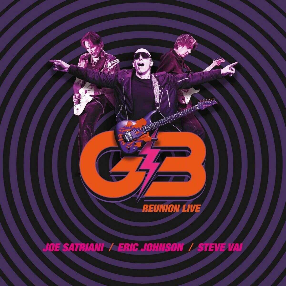 CD диск Joe Satriani, Steve Johnson Eric - Reunion Live (2CD) 2025, Digipack