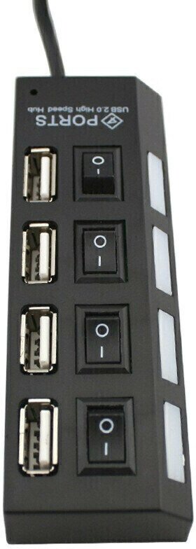USB-ХАБ / разветвитель / USB-hub 4 порта с выключателями