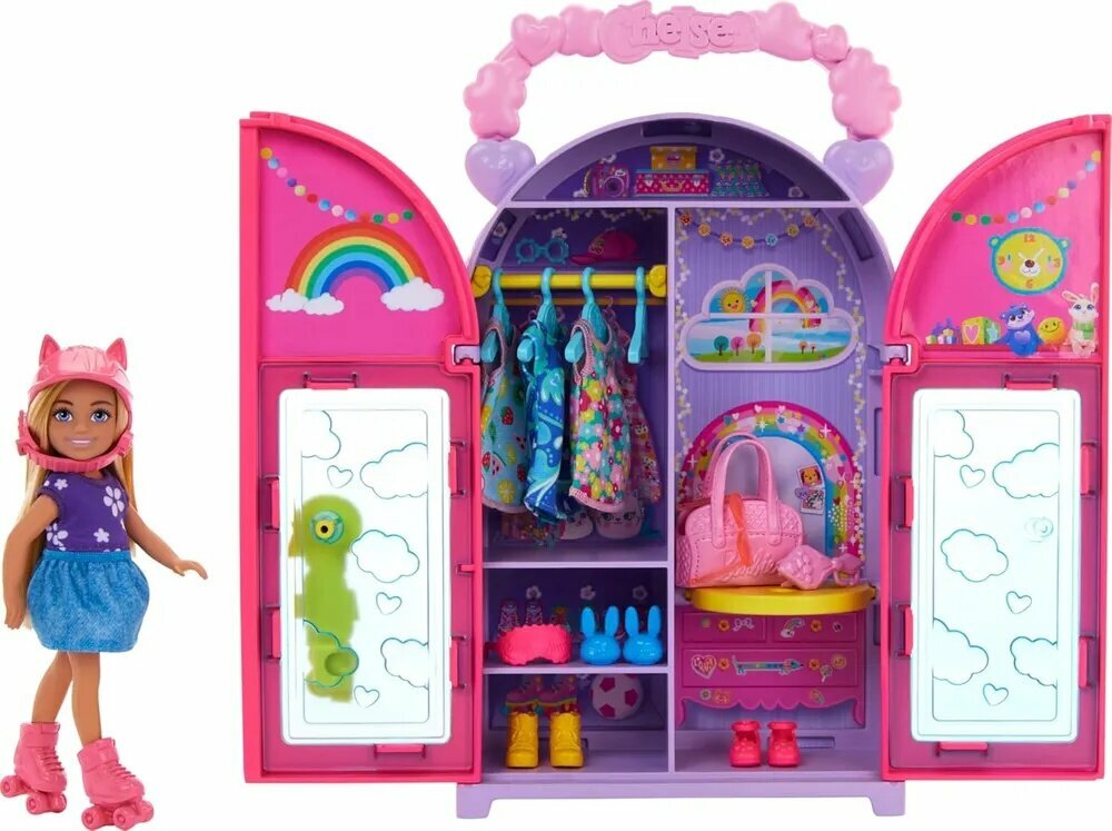 Игровой набор Barbie Chelsea кукла с аксессуарами HXN03