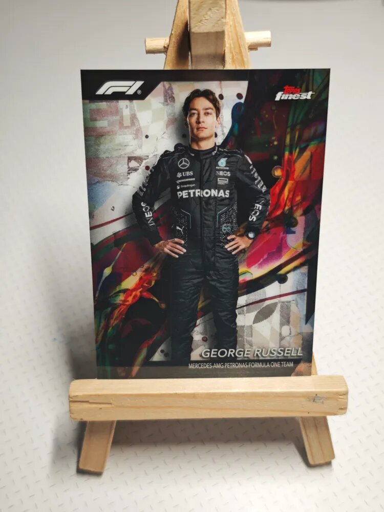 2024 Topps Finest Набор карточек для коллекционирования F1 RUSSEL 5