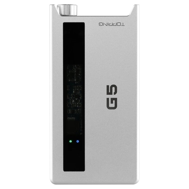 TOPPING G5 Портативный балансный усилитель для наушников G5 Silver Type C