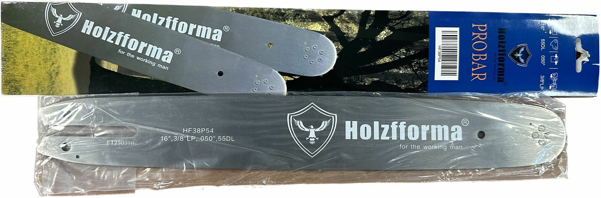 Шина пильная 16" Holzfforma (40 см - 3/8P шаг - 1,3 мм - 55 звеньев) для STIHL MS170-250