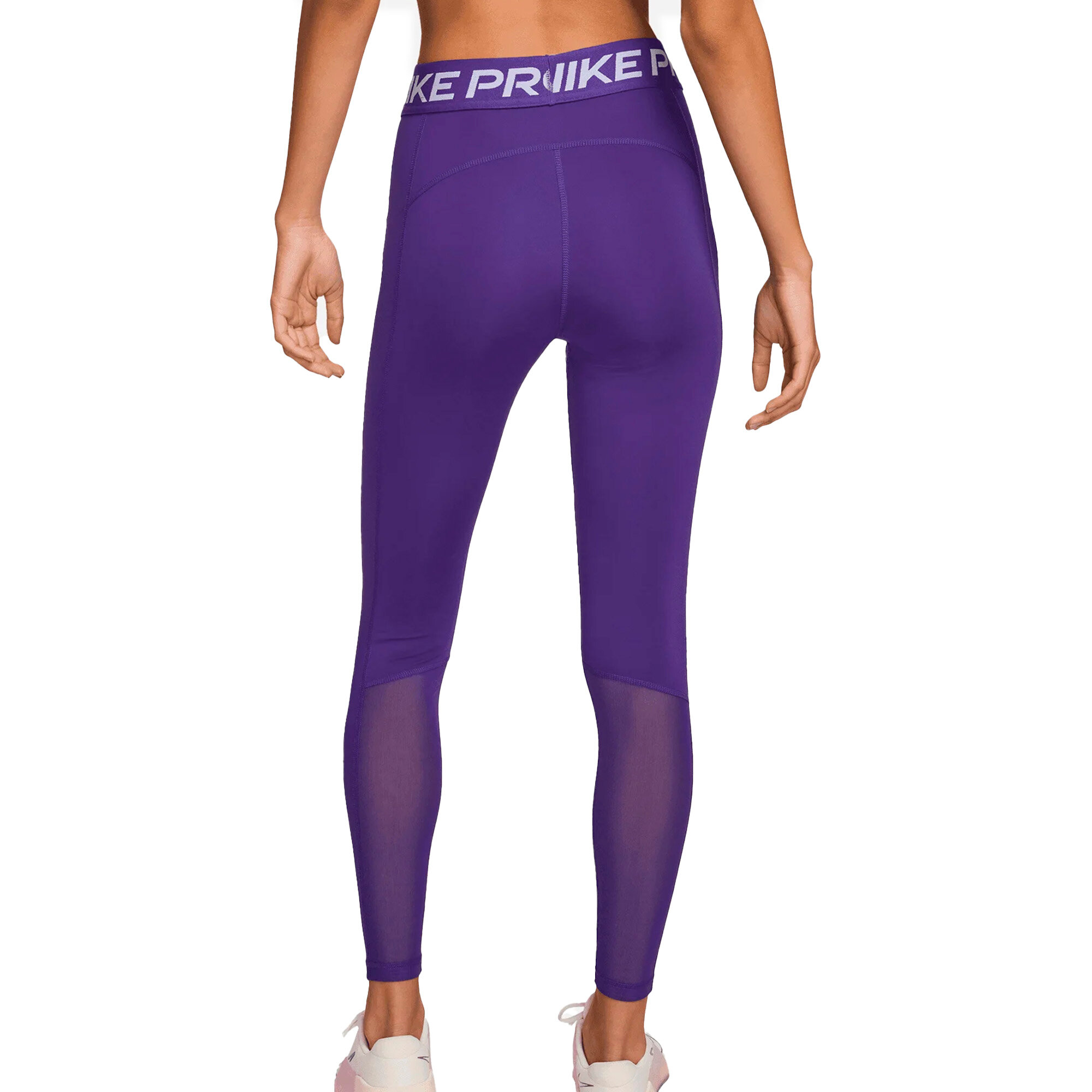 Легинсы спортивные NIKE Pro 365 Tights, размер L, фиолетовый — фото 1