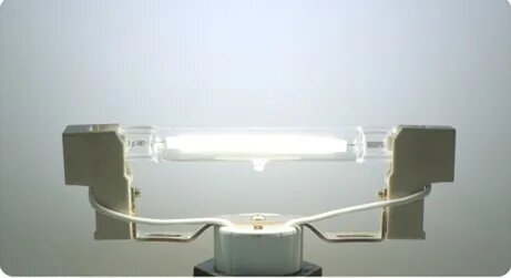 Лампа накаливания R7s 20W COB 110V, 78мм, белый свет