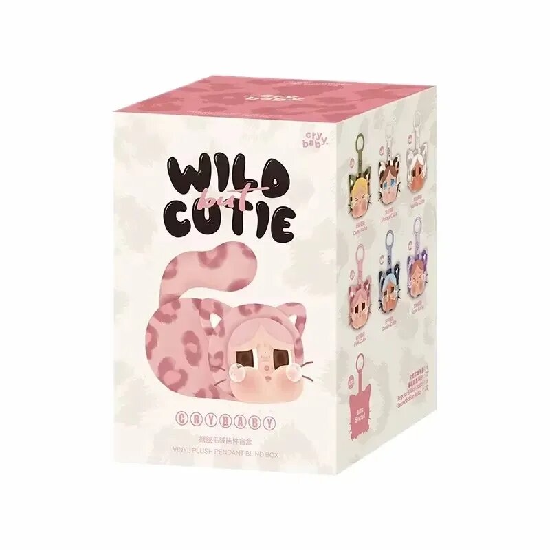 POP MART CRYBABY Wild but Cutie Series виниловая фигурка 1 Blind Box