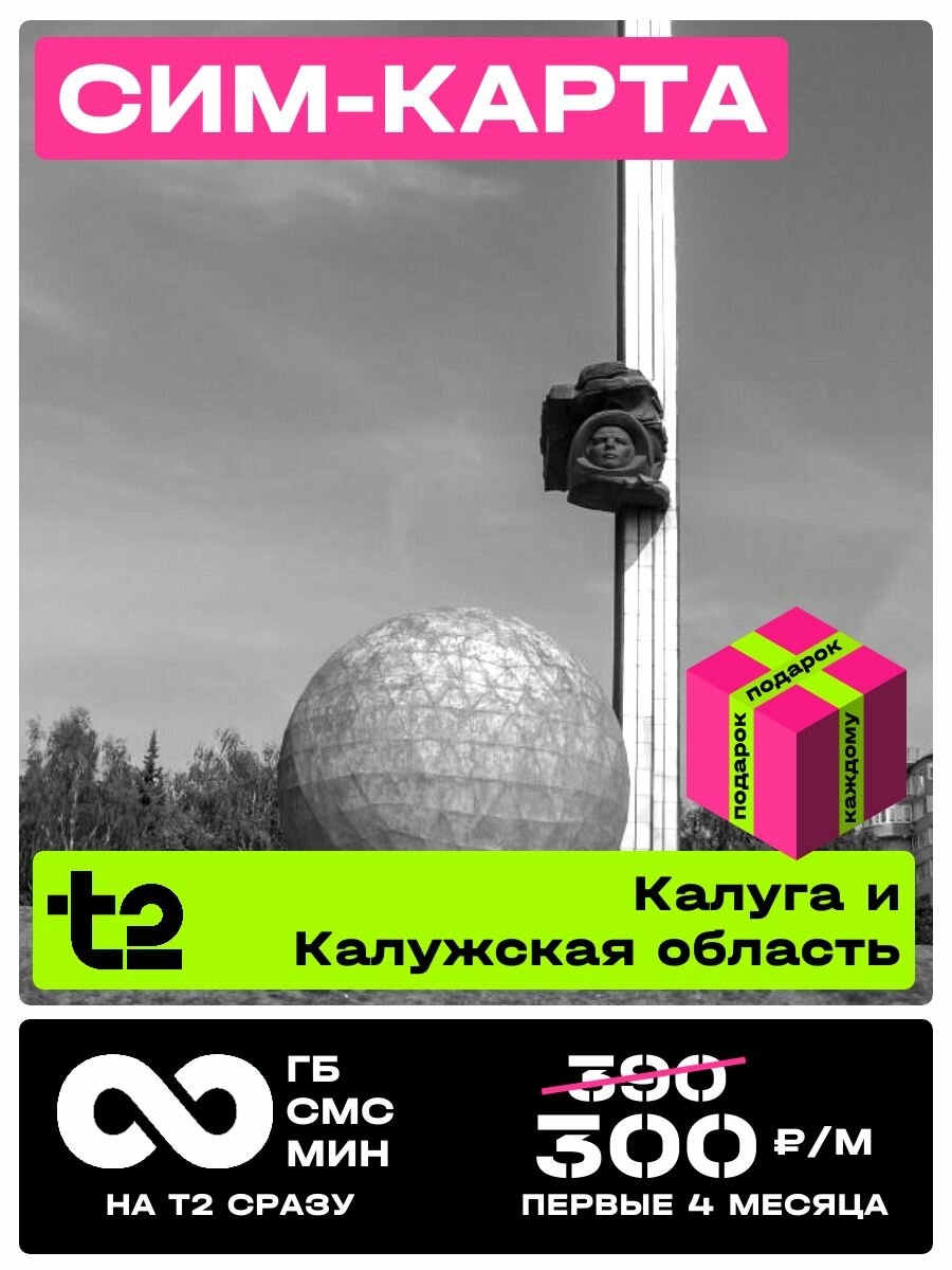 Сим карта теле 2 с безлимитным интернетом и минутами. t2 SIM-карта тариф хватит Калужская область. За 300 рублей в месяц.