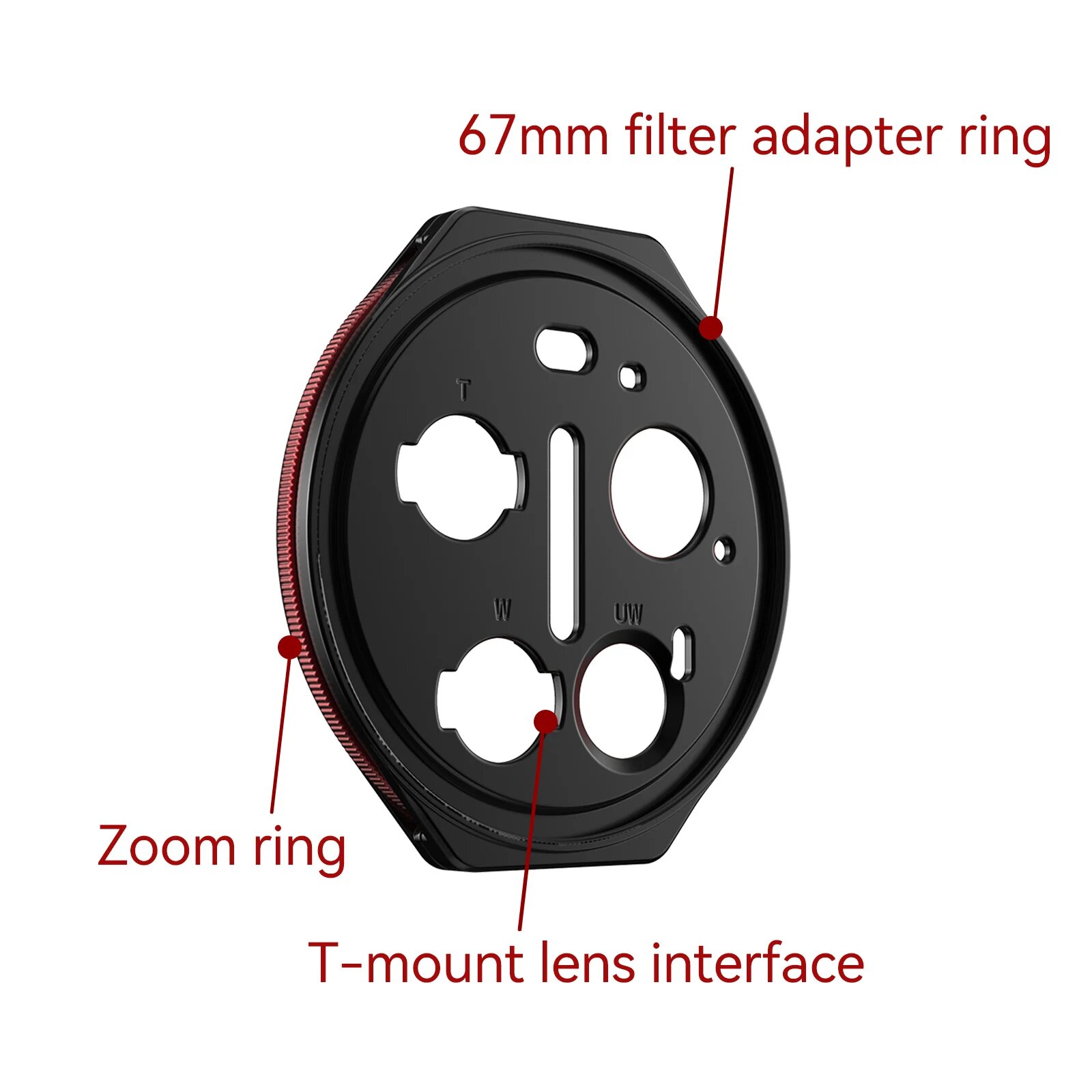 Переходное кольцо Fotorgear Zoom Adapter Ring для Xiaomi 17 Ultra T mount