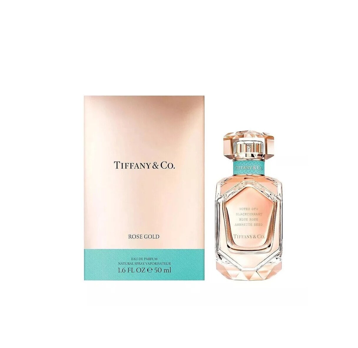 Tiffany Co Rose Gold 50 мл парфюмерная вода женская, цветочные, фруктовые
