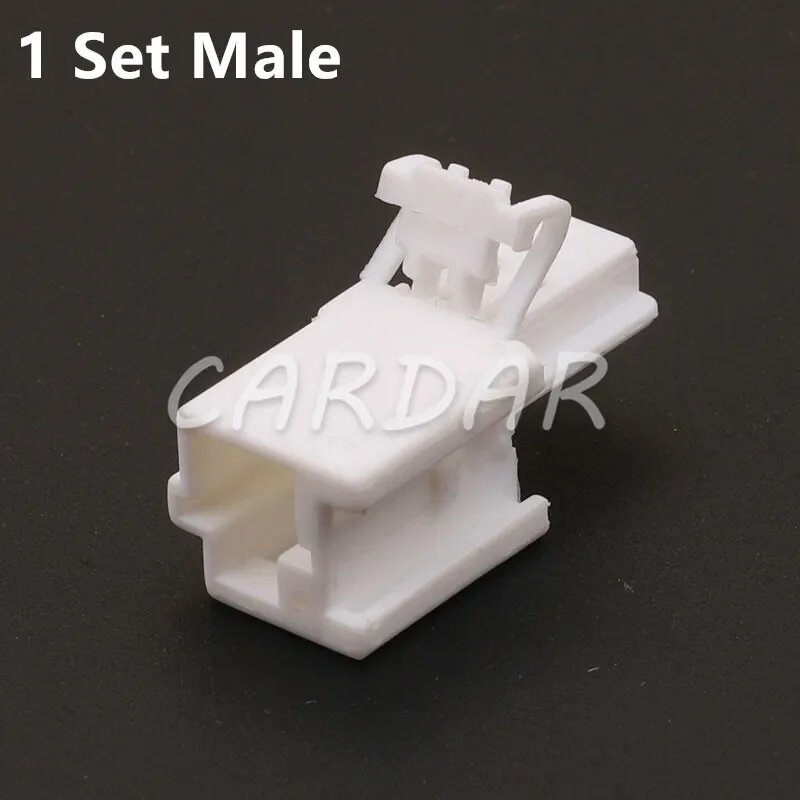 Комплект из 2-контактных разъемов 7122-7820, 7123-7820, MG 610392, MG611273 для автомобильной проводки двигателя переменного тока