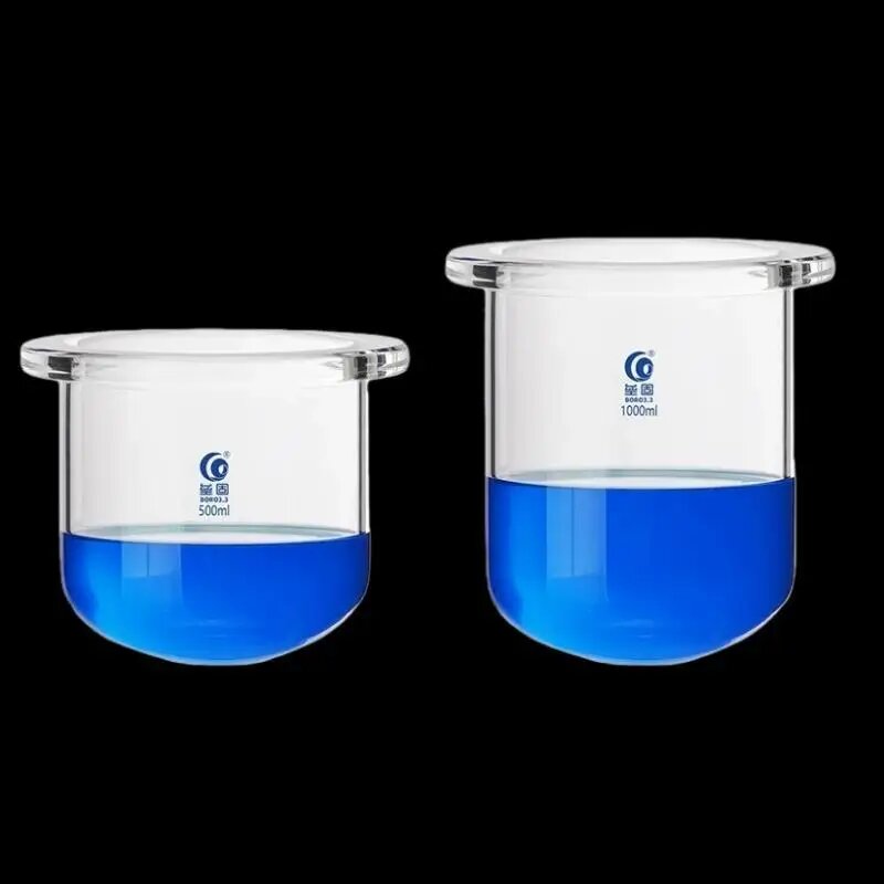 Реактор-колба из боросиликатного стекла 1000 мл/2000 мл/3000 мл Round Bottom 500ml