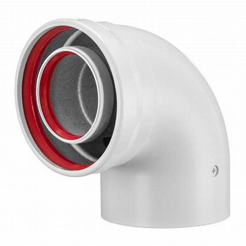 Колено коаксиальное 90°, стартовое, Ø 60/100 мм (ARISTON, CHAFFOTEAUX, MTS, VAILLANT)