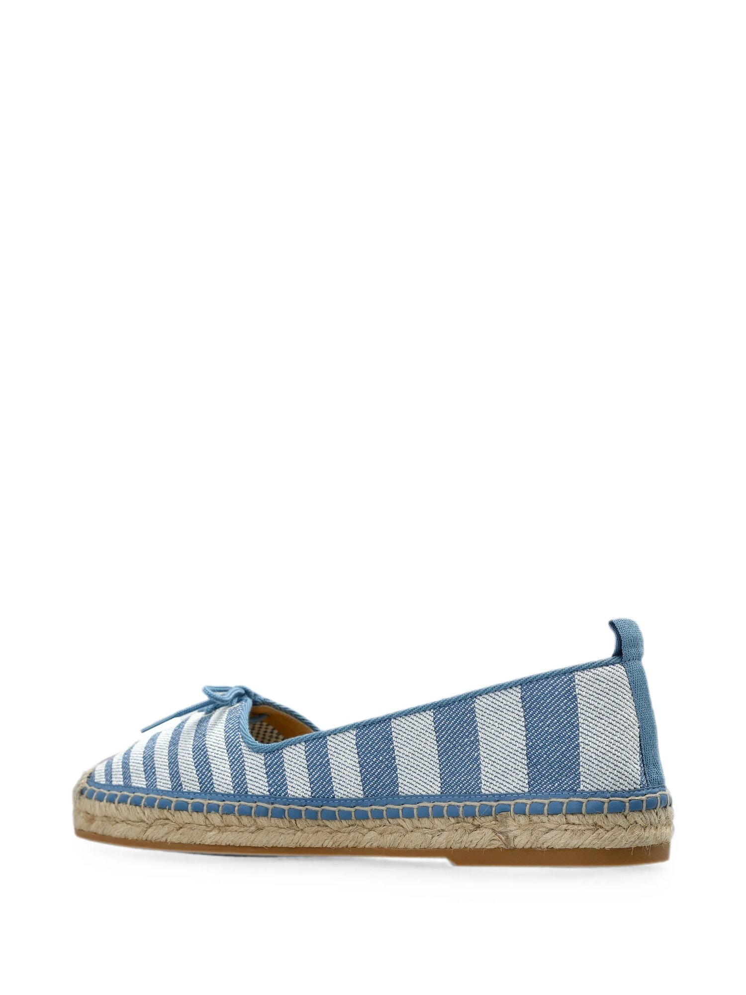 Эспадрильи Chloe Striped bow-detail espadrilles, размер 40, синий — фото 1
