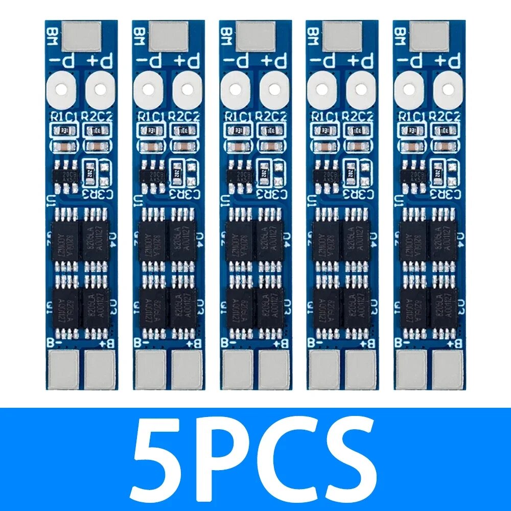 EGBO плата защиты зарядного устройства для литиевой батареи 18650 5PCS
