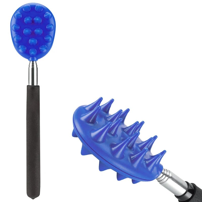 Телескопическая чесалка для спины Blue