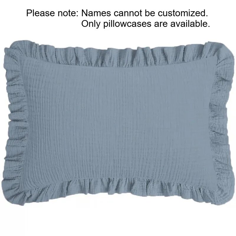 Муслиновая наволочка CHFENGASQ для детей 1-3 лет Plush pillowcase-7