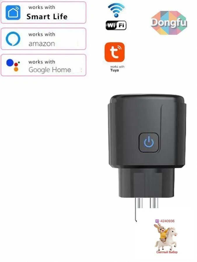 Умная ZigBee розетка Tuya Smart Life для умного дома, розетка с дистанционным управлением, 20A, с монитором питания, европейская вилка, для Alexa Google Home Assistant