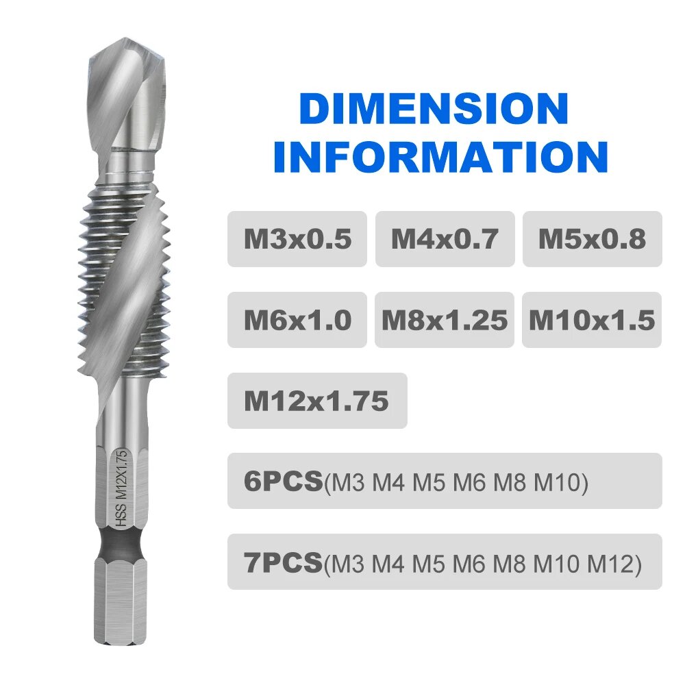 Метчик HAMPTON M4x0.7 — фото 1
