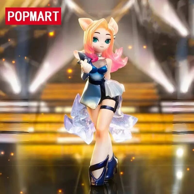 POPMART League of Legends K/DA ALL OUT Серия Фигурок LOL Слепая коробка, Таинственный Подарок