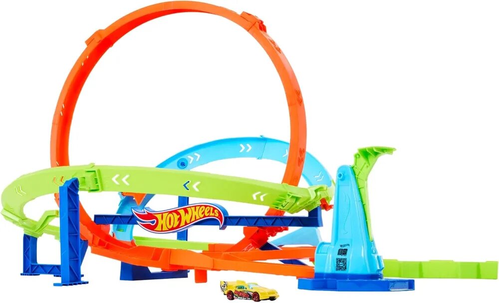 Hot Wheels Гоночная трасса с бумеранг петлёй HTK16