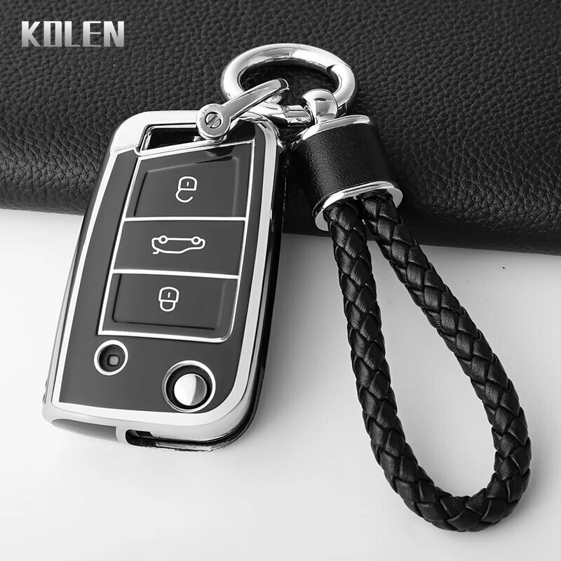 Чехол для ключей VW Volkswagen черный