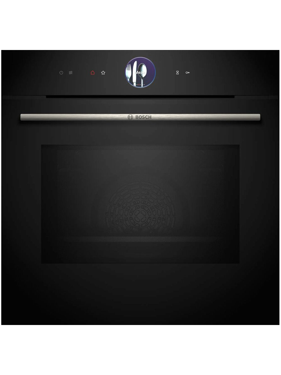 Духовой шкаф электрический Bosch Serie 8 HMG776NB1, 67л, 15 программ, черный