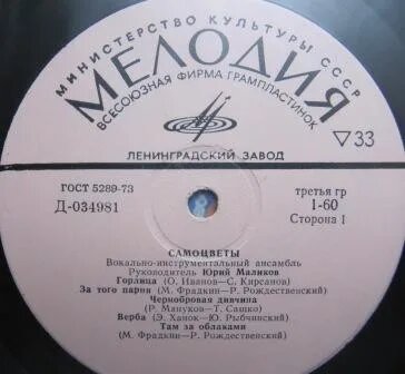 Самоцветы - Самоцветы Без обложки EX-