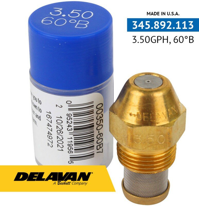 Топливная форсунка Delavan 3.50GPH, 60B (7) 00350-60B7