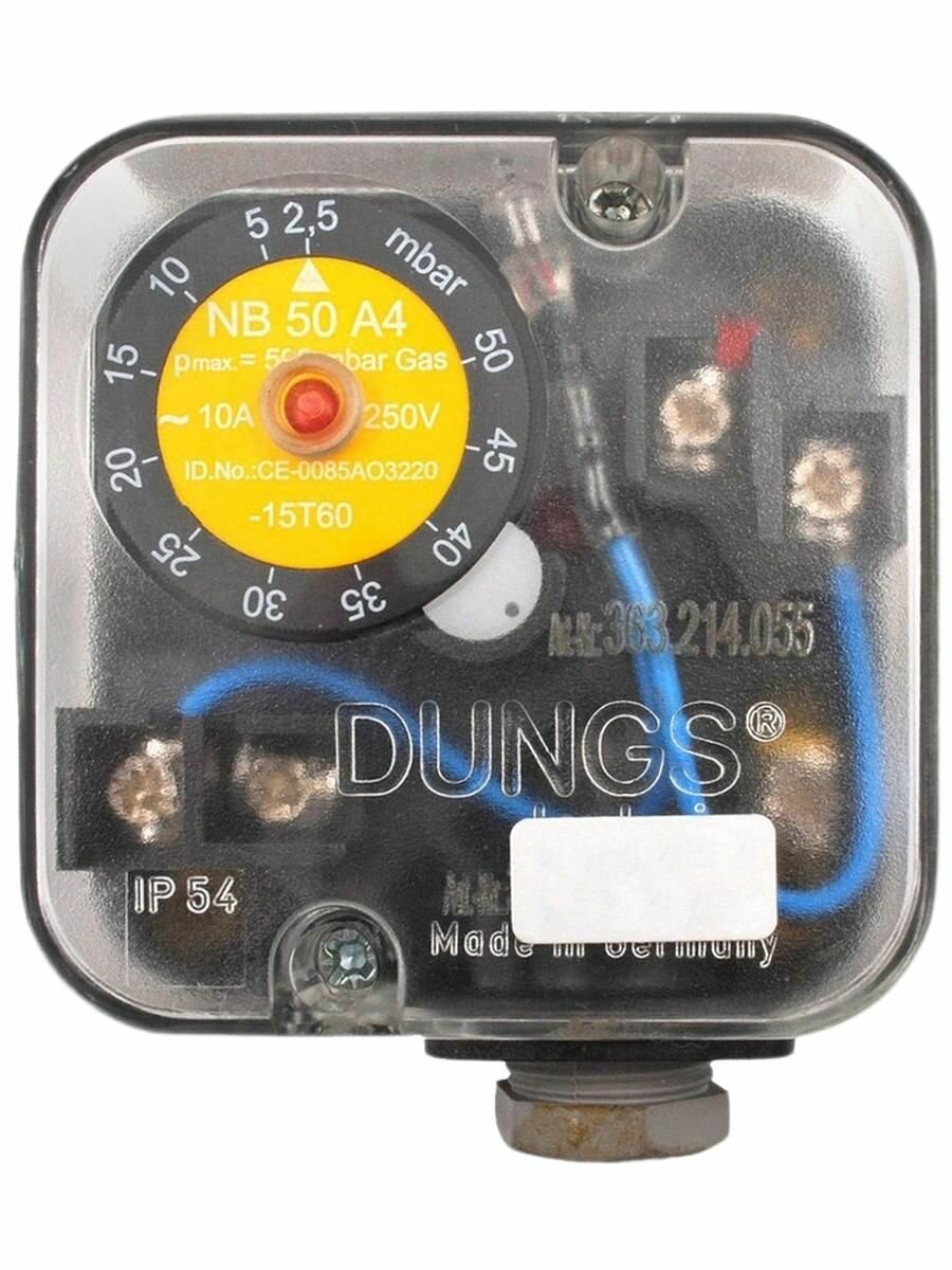 Датчик-реле давления Dungs NB50A4 210534