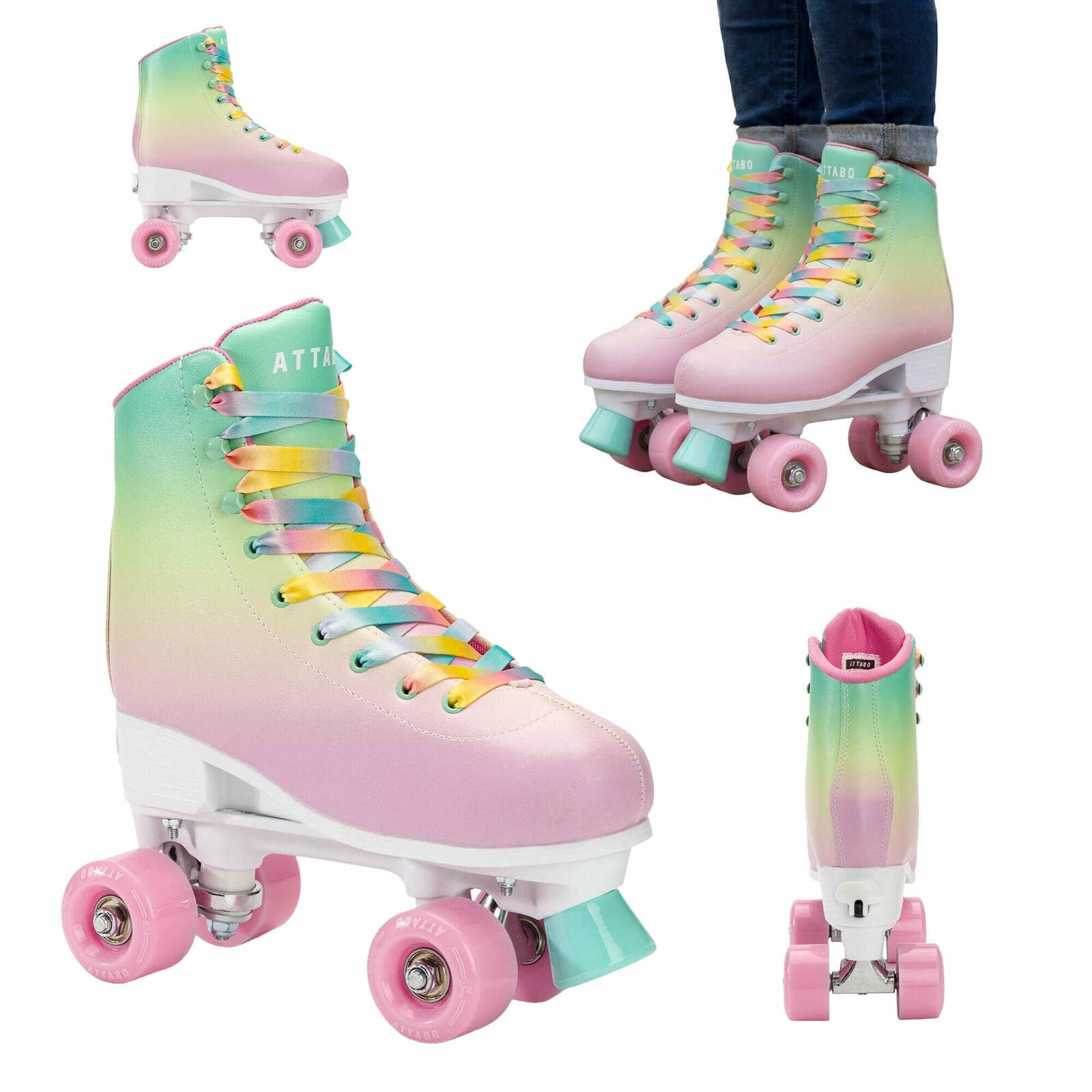 DECATHLON квады ATTABO Aquatica, многоцветный, 40/43