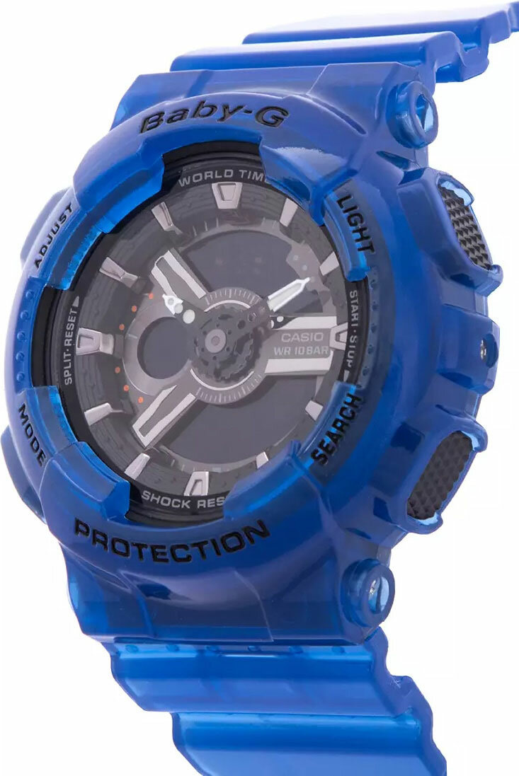 Наручные часы CASIO Baby-G, синий/черный — фото 1