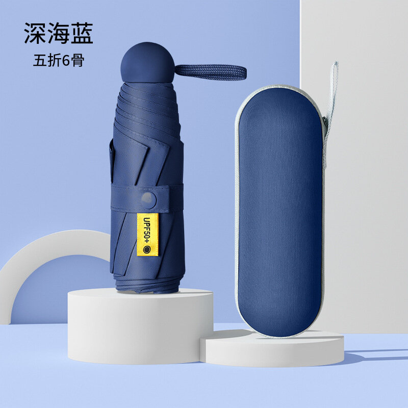 Новый мини-зонт 30% off 50% off с защитой от ультрафиолета, портативный зонт для солнечных и дождливых дней, женский зонт с возможностью персонализации.