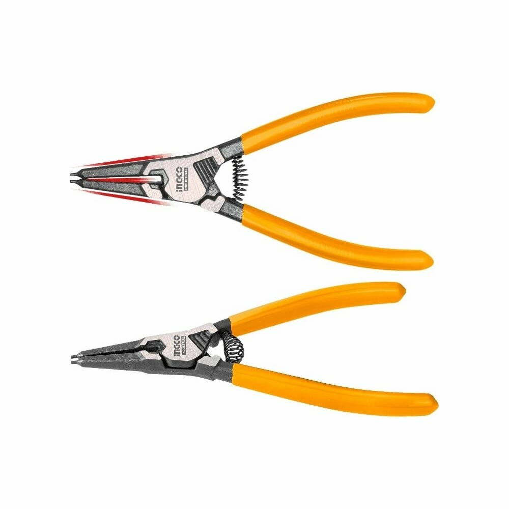 Съемник стопорных колец INGCO 180 мм прямые внешние INDUSTRIAL HCCP261801