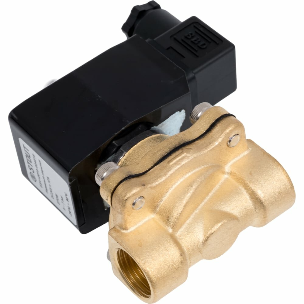 Клапан соленоидный STOUT SSV-0010-024015 электромагнитный, прямого действия RG0093L4SABP67