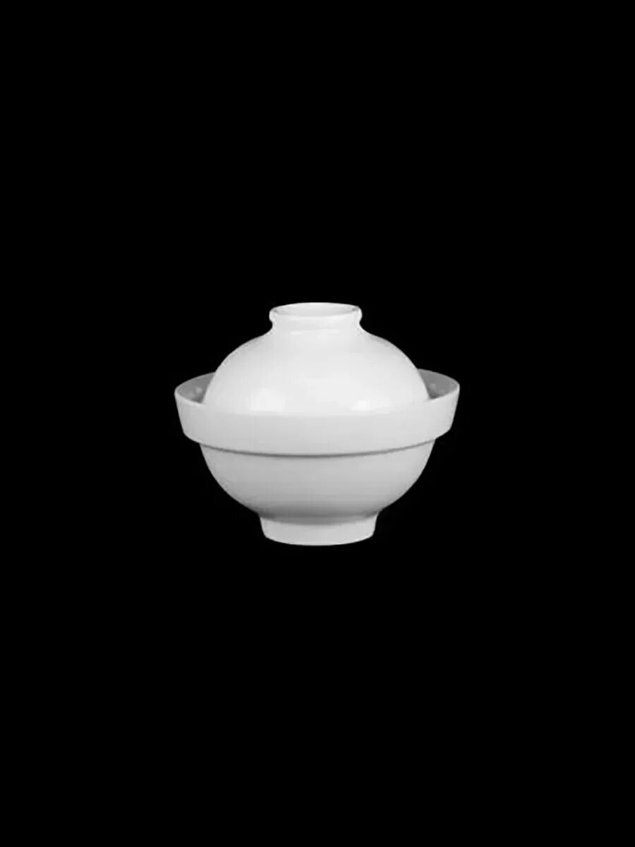 Мисосупница с крышкой Chan Wave Classic, фарфор, 300 мл