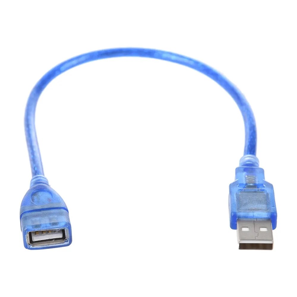 Короткий удлинительный кабель USB 2.0 A папа мама