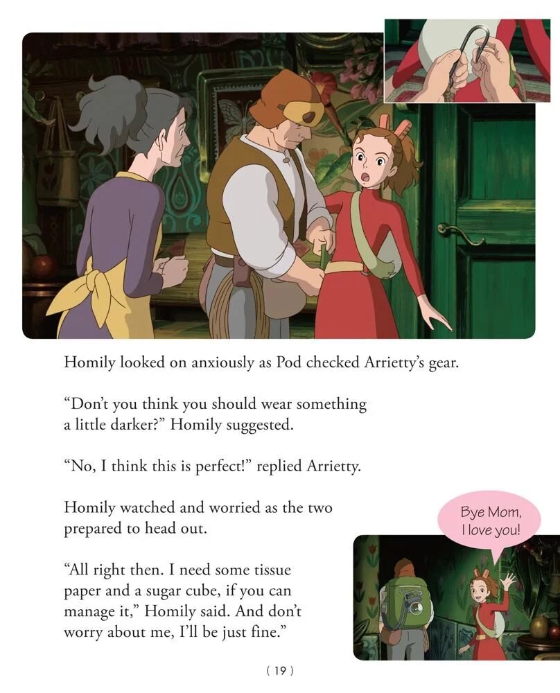 The Art of The Secret World of Arrietty