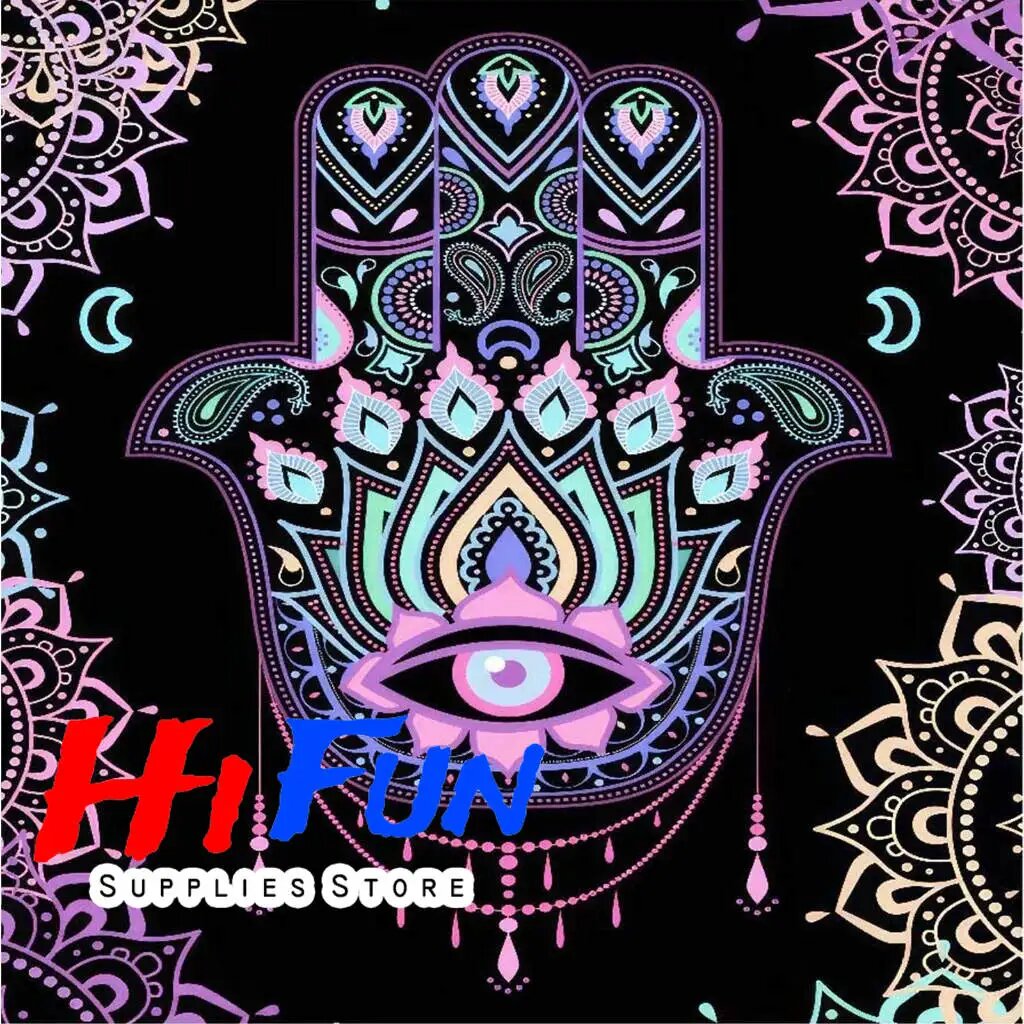 Алмазная живопись Hamsa Hand of Fatima