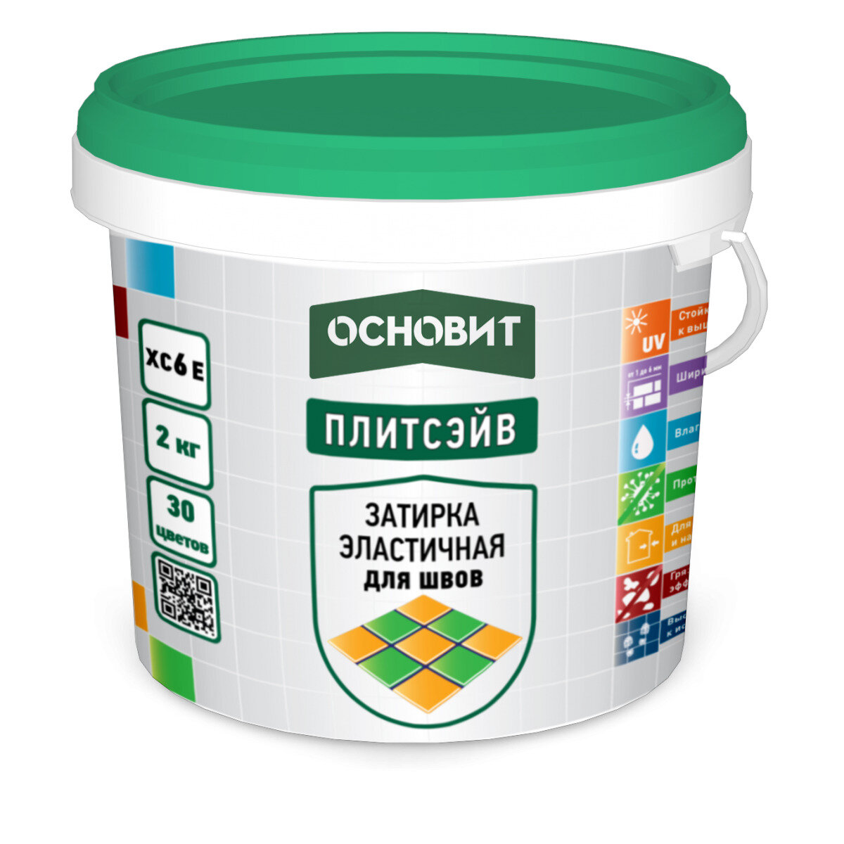 Затирка эластичная бежевая 030 основит плитсэйв XC6 E (2 кг)