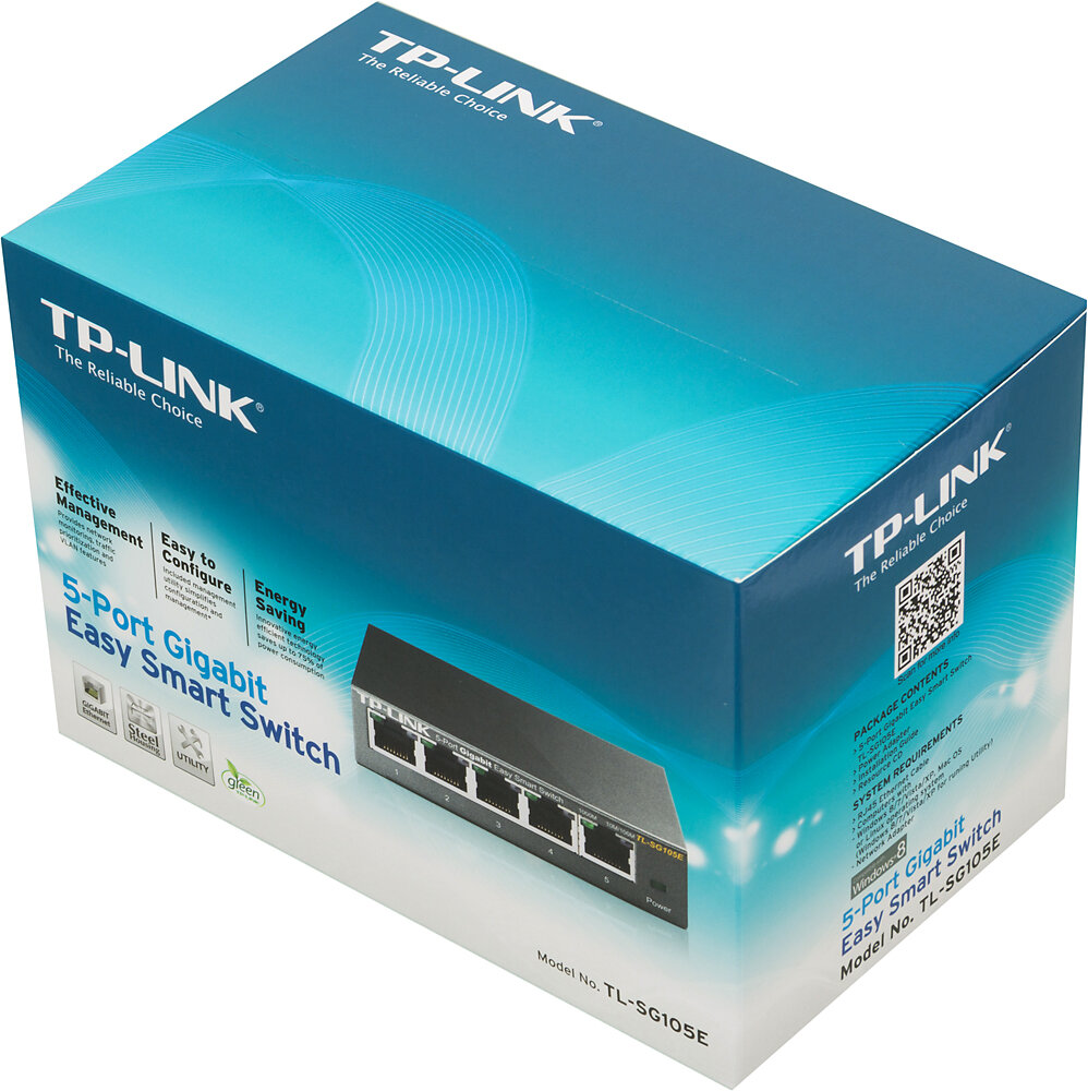 Коммутатор TP-LINK TL-SG105E