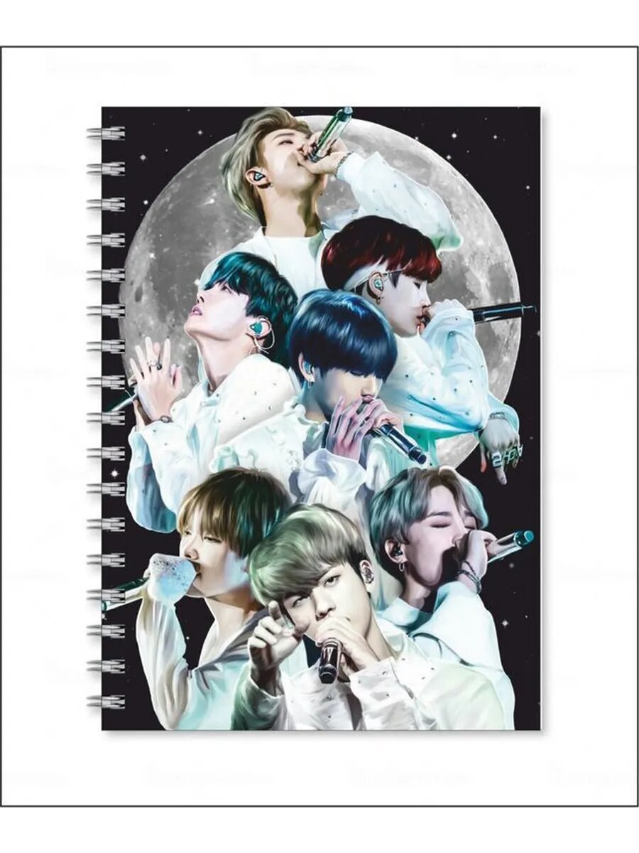 Тетрадь BTS