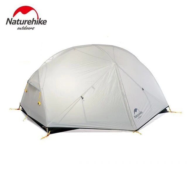 Палатка Naturehike Mongar на 2 человека ультralегкая для походов палатка для кемпинга из 20D нейлона водонепроницаемая палатка для походов survival туристическое оборудование