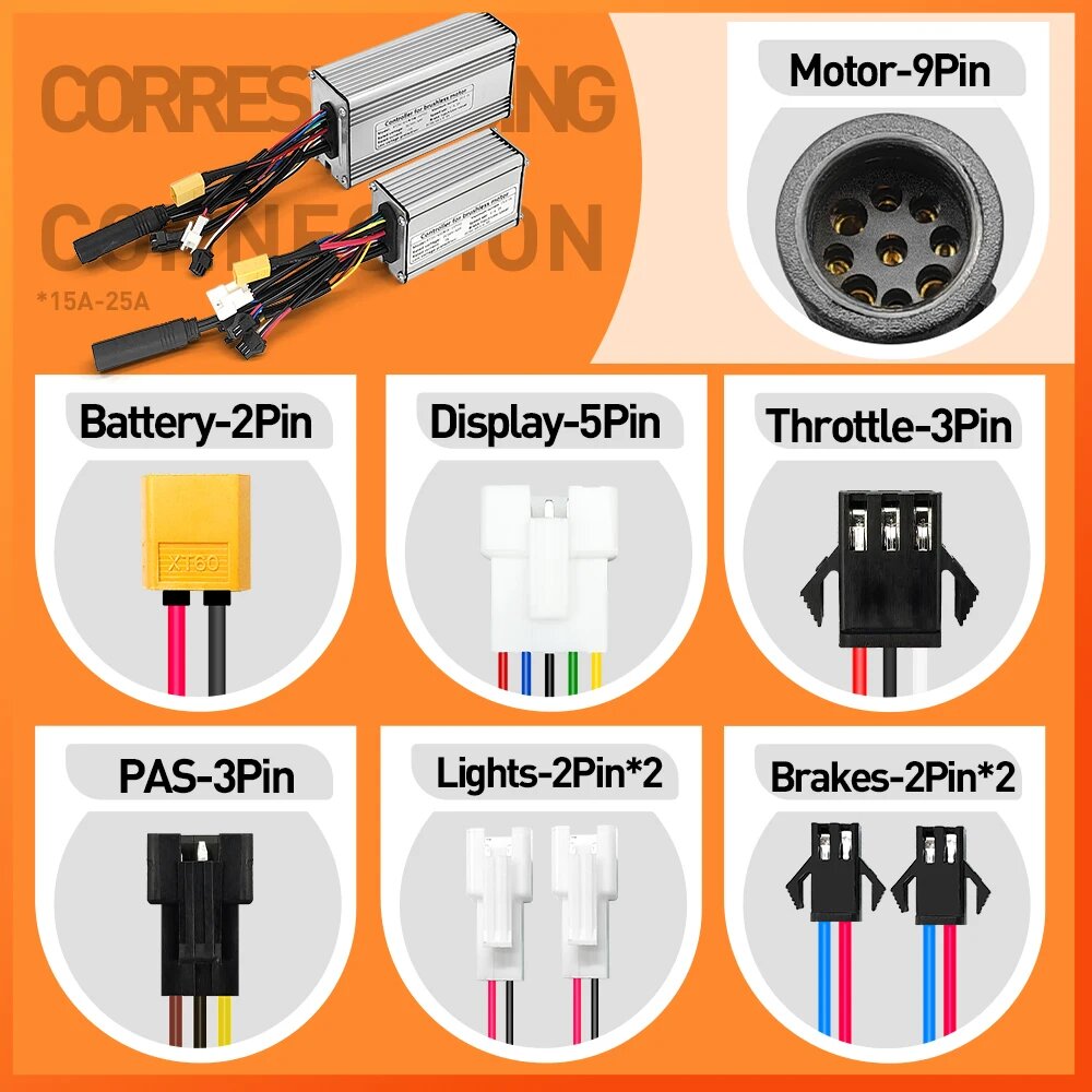 LCD5 Display + 15A Controller, 15ASineLCD5 — фото 1