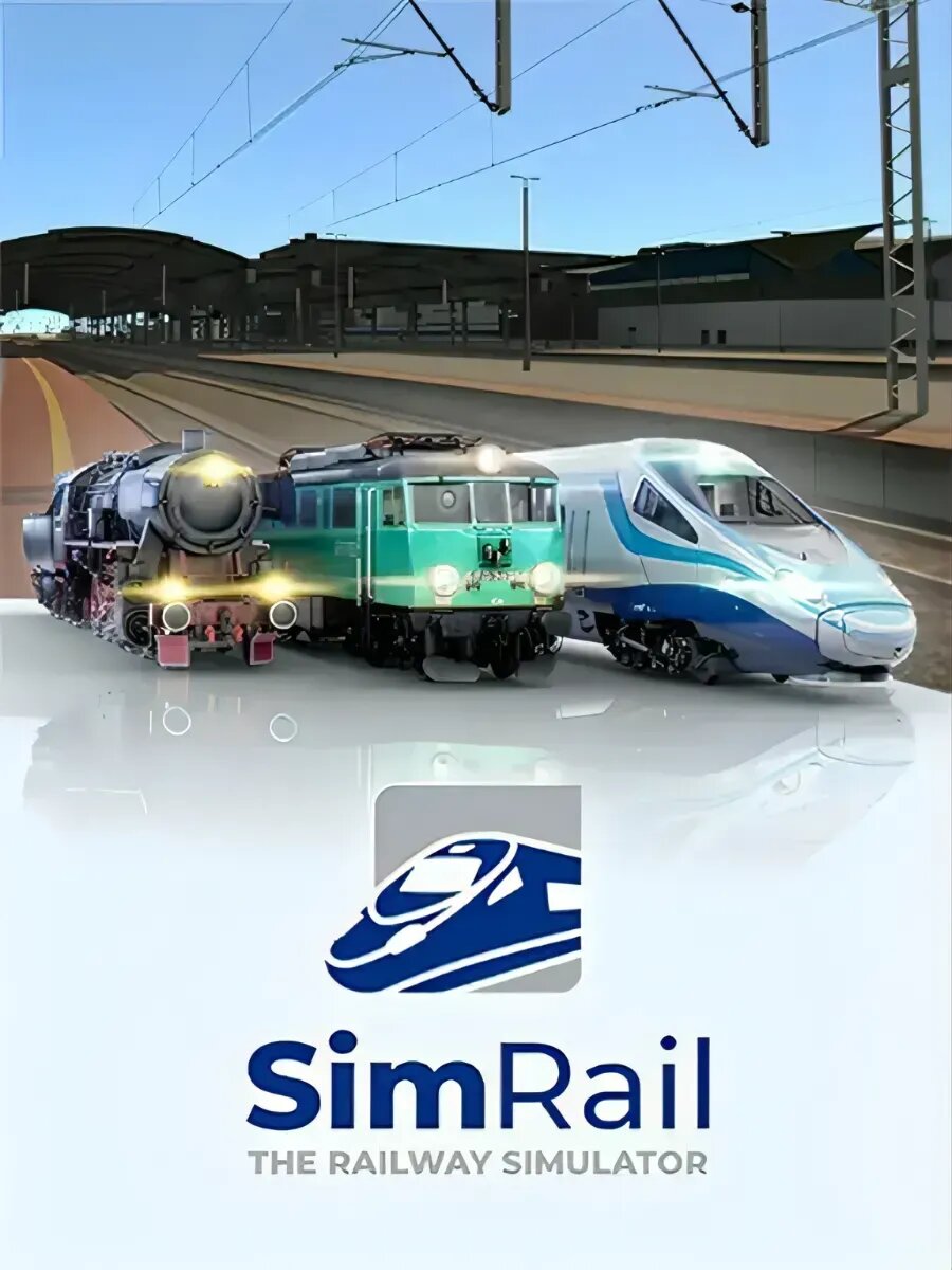 SimRail: The Railway Simulator, игра для ПК (на флешке USB)