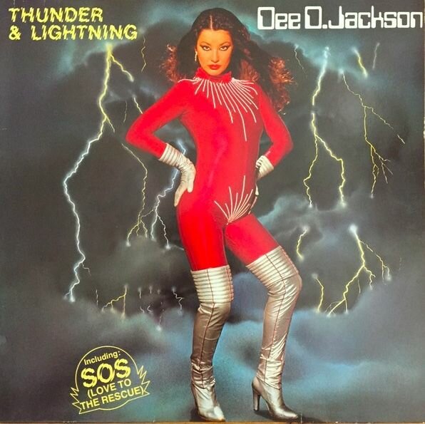 LP Виниловая пластинка Dee D. Jackson - Thunder & Lightning Germany 1980 1 press редкая mint-mint-