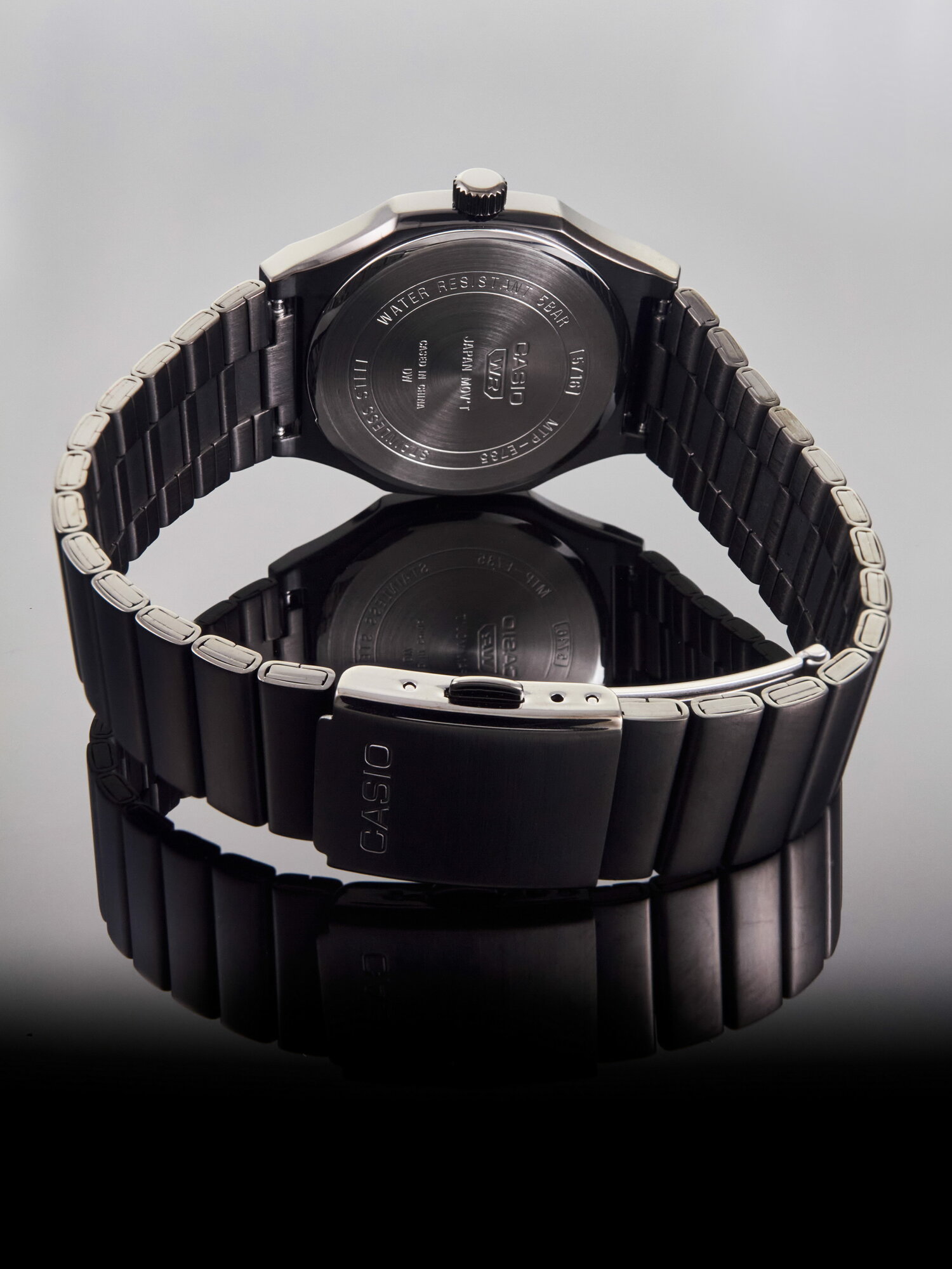 Наручные часы CASIO Классика, темно-серый — фото 1