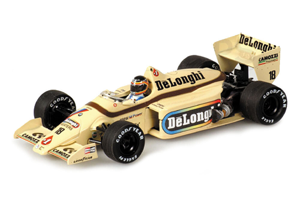 Модель коллекционная MINICHAMPS Arrows bmw A8 1985 t.boutsen #18 / стрелы бмв A8 1985 т. бутсен #18