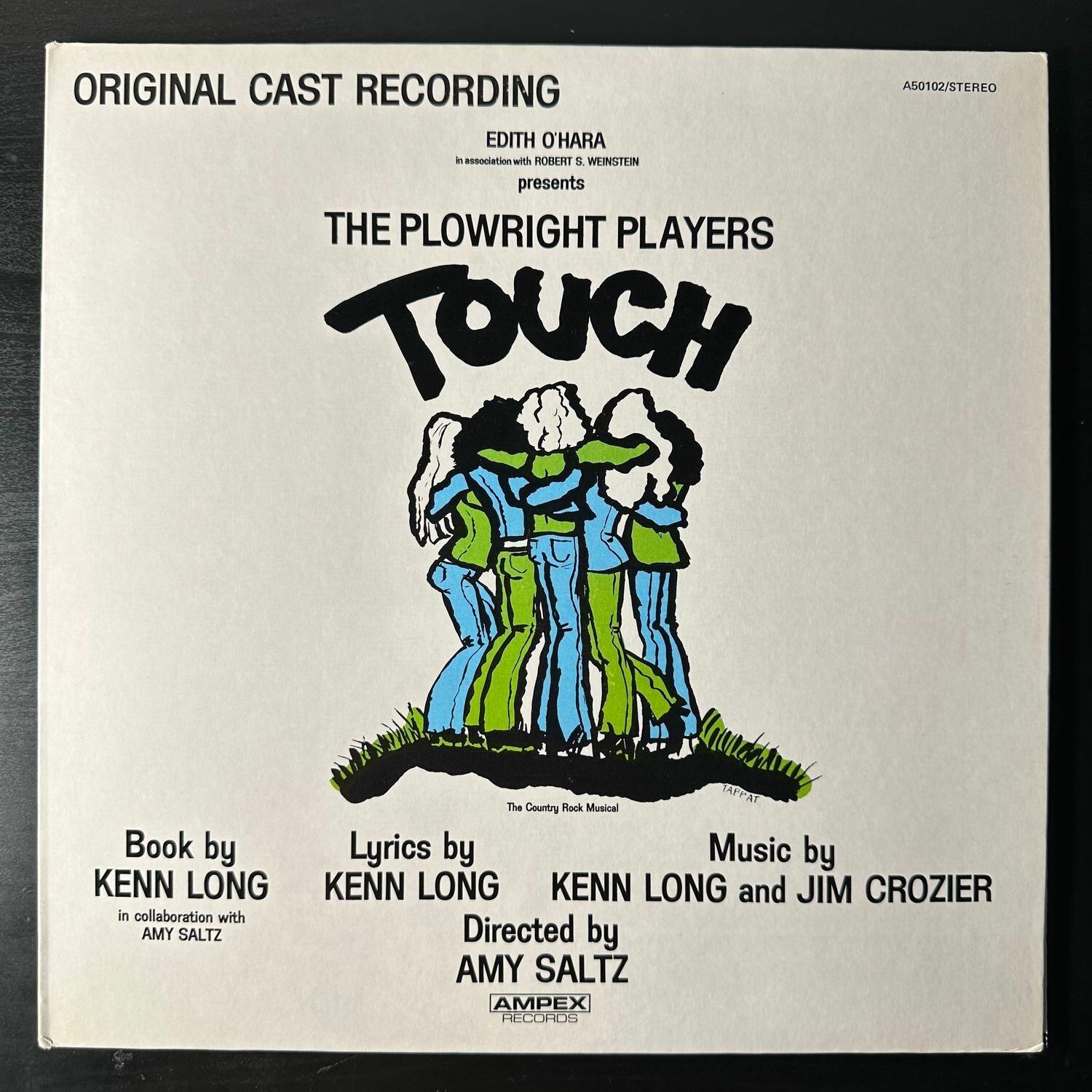 Виниловая пластинка The Plowright Players, Kenn Long, Jim Crozier - Touch - Original Cast Recording (США 1971г.)