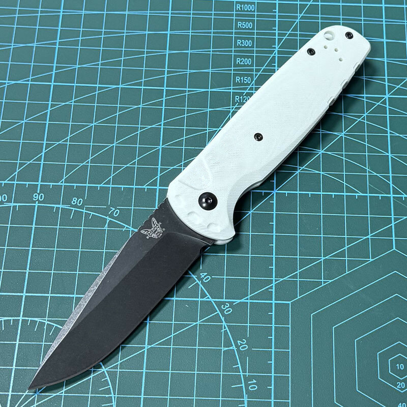 Benchmade4300BK Высококачественный складной нож с рукоятью G10, маленький походной нож высокой твердости для отдыха на природе