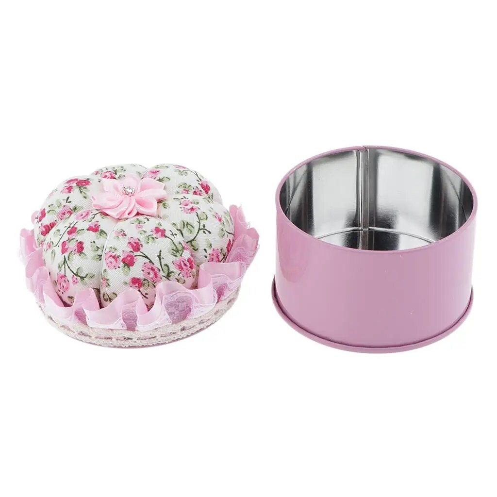 Подушечка для булавок из хлопка Розовый, Pink
